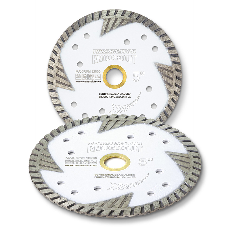 Terminator 5" Side Knock-Out Blades (SKU 13272) - Stone Boss