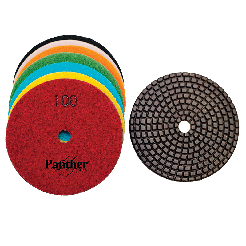 Stone Boss 4" Copper Pads-1500G (SKU 22113) - Stone Boss