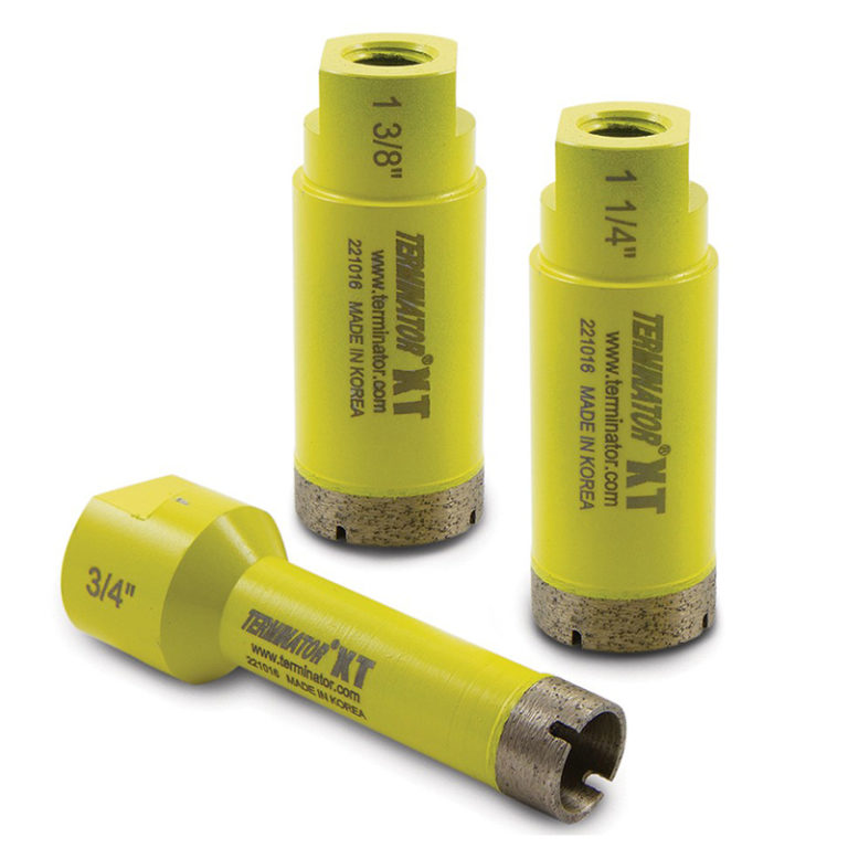 TERMINATOR XT Thin Wall Core Bits - Stone Boss