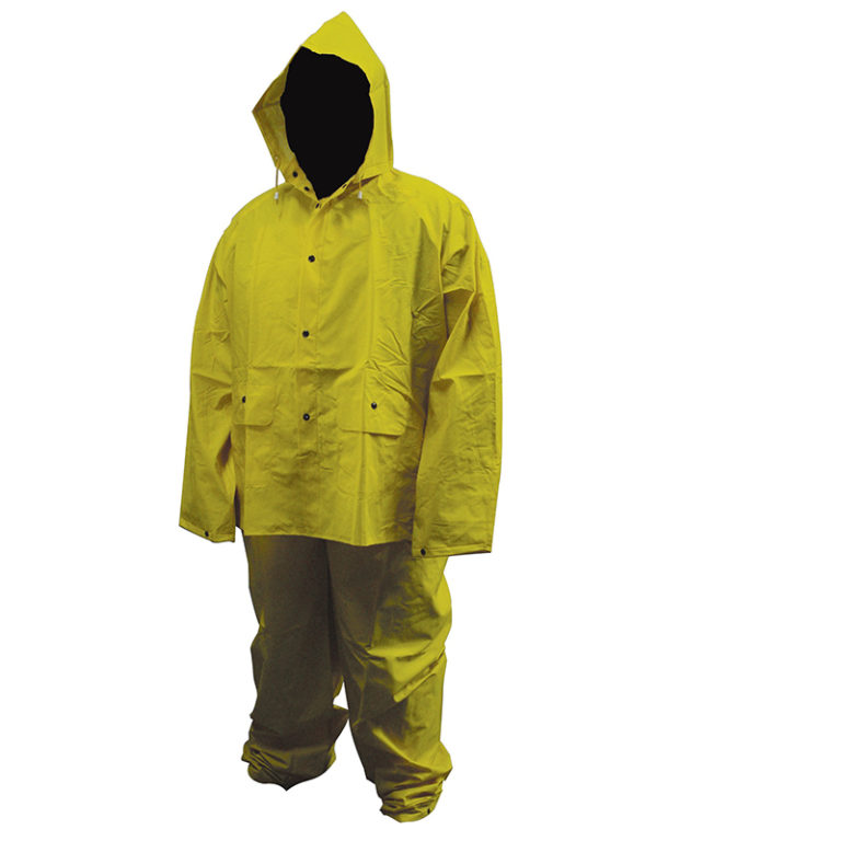 Heavy Duty PVC Rain Suit - Stone Boss